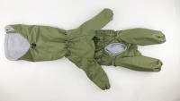 China E52 Male Warm Dog Coat Membrane Fleece Lined Raincoat for Hound Breeds Curved Back for sale