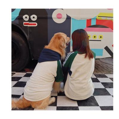 China Matching Pet Owner Hoodie Sweatshirt Set for Small to Large Dogs Cats Cotton Terry Cloth for sale