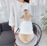 China Matching Pet Owner Sweatshirt Set Macaroon Color for French Bulldog Pug Boston Terrier 2XL-4XL for sale