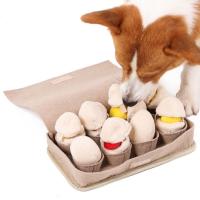 China Egg Carton Interactive Pet Toys Dog Nosework Training Zoopollo for sale