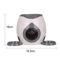 China Automatic Tennis Ball Launcher for Dogs 18x18.5cm Interactive Camping Pet Toy for sale