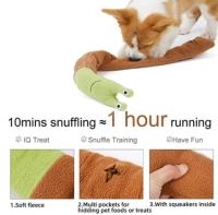 China Dog Nosework Training Snail Snuffle Mat Toy Reducing Anxiety Interactive Pet Activity Mat 30x30cm for sale