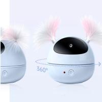 China rechargeable ABS Interactive Automatic Cat Toy Cat Laser Toy 360 degree Interactive Cat Toy for sale