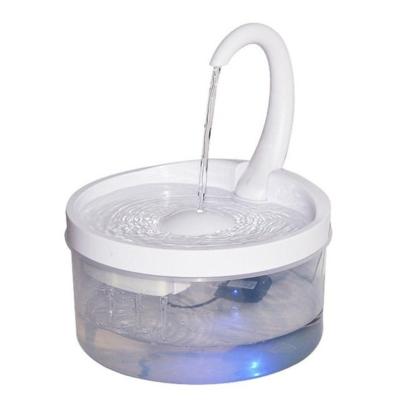 China Intelligent Auto Circulating Cat Water Fountain 20x20x24cm Silent Pet Dispenser for sale