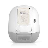 China Fully Enclosed Self Cleaning Smart Litter Box Zoopollo Electronic Pet Products for sale