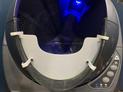 China Plastic Litter Open Air Gate For Litter Robot Electronic Pet Products for sale