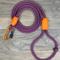 China 9.5mm -10.5mm Climbing Rope Retractable Dog Leash Lead Handmade for sale