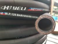 China Custom SAE DIN EN R1 R2 Wire Braid Hydraulic Hose for sale