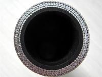 China Black Wrapped 16mm EN856 4SP 4SH Wire Spiral Hydraulic Hose for sale