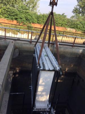 China MBR Membrane Bioreactor System For Wastewater Treatment 500 To 3000ppm for sale