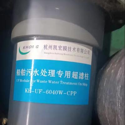 China 8000 Dal CPP UF Membrane Modules 160mm Wastewater Treatment Membrane For Ships Sewage for sale