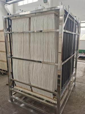 China 10M2 MBR Bioreactor Wastewater Treatment Tubular Membrane Module for sale