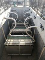 China 18M2 1.0mm MBR Bioreactor Sewage Treatment Spiral Wound Module Membrane for sale