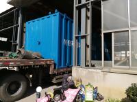 China Integrated MBR Equipment Wasterwater Treatment With Customized Carbon Steel Tank for sale
