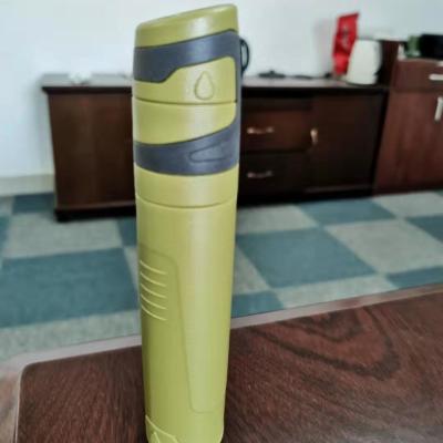 China Outdoor Camping Straw Water Filter 0.05um Emergency Water Purification Straws for sale