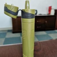 China Outdoor Camping Straw Water Filter 0.05um Emergency Water Purification Straws for sale