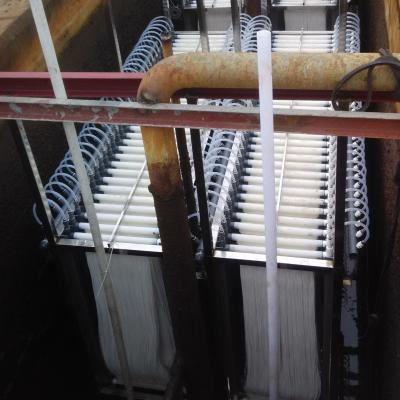 China 500 To 3000ppm Flat Sheet Membrane Module Membrane Biological Reactor 80M2 for sale