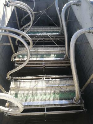 China Reinfored PTFE Hollow Fiber MBR Membrane For Industrial Wastewater Treatment for sale