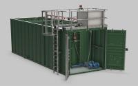 China Portable MBR Equipment For Treatment Of Industrial Effluents  120m3/Day for sale