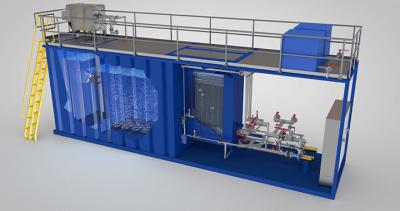 China Containerized MBR Industrial Membrane Wastewater Treatment Systems Equipment for sale