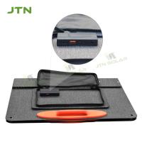 China Outdoor Camping 2*USB QC3.0 DC Type C Charger Mono Portable Solar Folding Bag 60W Foldable Solar Panel for sale