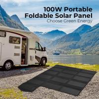 China Flexible Sunpower 100w Portable Solar Panel Charger For RV Power Station MONO Cell for sale