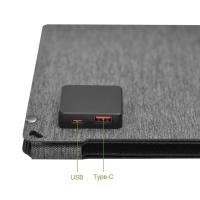 China 30W 12V Foldable Solar Panel Your Essential Tool For Portable Cell Phone Charging for sale
