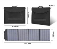 China 156.75mmx156.75mm MONO Solar Cell 200w Blanket For Charging EV Car And Bicycle Battery for sale