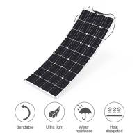 China 100w 200w 12v 24v 48v 100w Flex Solar Panel RV Mono ETFE PET for sale