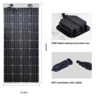 China Custom Half Cell Campervan Flexible Solar Panel Kit Waterproof 12V 150W for sale