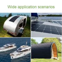 China Custom Half Cell Campervan Flexible Solar Panel Kit Waterproof 12V 150W for sale