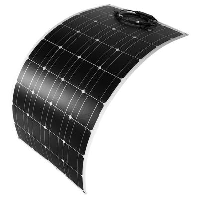 China IP65 Waterproof 100w Foldable FacialMono Solar Panel For Outdoor Adventures for sale