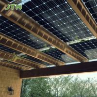 China OEM Customized Transparent Frameless Double Glass Bifacial Solar Panel 530W 540W 550W for sale
