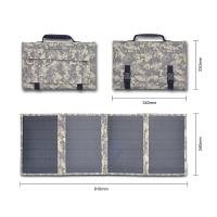 China 70w 80w Foldable Solar Panel Charger CE/FCC/ROHS/PSE Certified For Outdoor Activities for sale