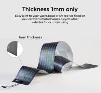 China Monocrystalline Flexible Solar Panel 5w 10w 20w 30w 40w 50w 36v Thin Film for sale