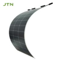 China Monocrystalline 300 Watt Flexible Solar Panel 370W For RV Boat Waterproof MWT for sale