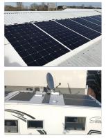 China Monocrystalline 300 Watt Flexible Solar Panel 370W For RV Boat Waterproof MWT for sale