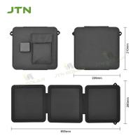 China Camping 21W Foldable Sunpower Solar Mobile Charger Portable Solar Panel with USB Port for sale