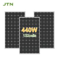 China BIPV Monocrystalline Half Cut Solar Panel 440W 9BB 144 Cells for sale