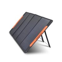 China Battery Powered Solar Panel Powerstation Lifepo4 Lithium Ion 100W Foldable for sale