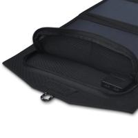 China PERC Cell Size 125mmx125mm 21W All-In-One Foldable Solar Panel Charger For Camping for sale