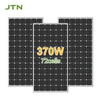 China PERC Technology 370w 375w 48v Monocrystalline Solar Panel for Home 156.75mmx156.75mm for sale