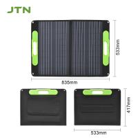 China Camping Folding Solar Panel PET USB 3.0 40w 50w 60w 80w 18v Portable Foldable Solar Panel for sale