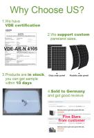 China ROHS Flexible Solar Power Panel Kit 600W 800W For Balcony for sale