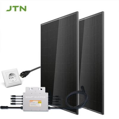 China 400wp 600wp 800wp Plug and Play Balcony Solar System 230v Output for Easy Roof Mounting for sale