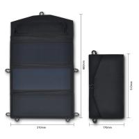 China Folding Backpacking Solar Panel Blanket Mono Perc 21W for sale