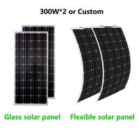 China Polycrystalline Silicon Solar Power Panel Kit Off Grid Inverter Charger 600 Watt for sale