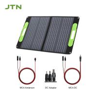 China 40W Monocrystalline Solar Panel Portable Charger Overlapping Custom for sale