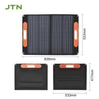 China 40W Monocrystalline Solar Panel Portable Charger Overlapping Custom for sale