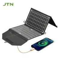 China Lightweight Portable Solar Panel Mono Cell USB Port 20W For Mobile Homes for sale